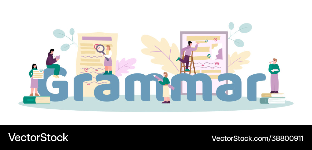 Banner for grammar editor and copywriting services