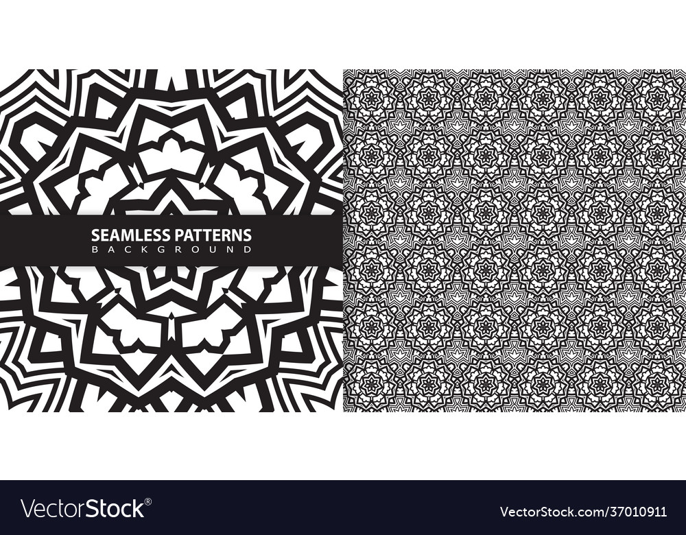 Classic batik seamless pattern background Vector Image