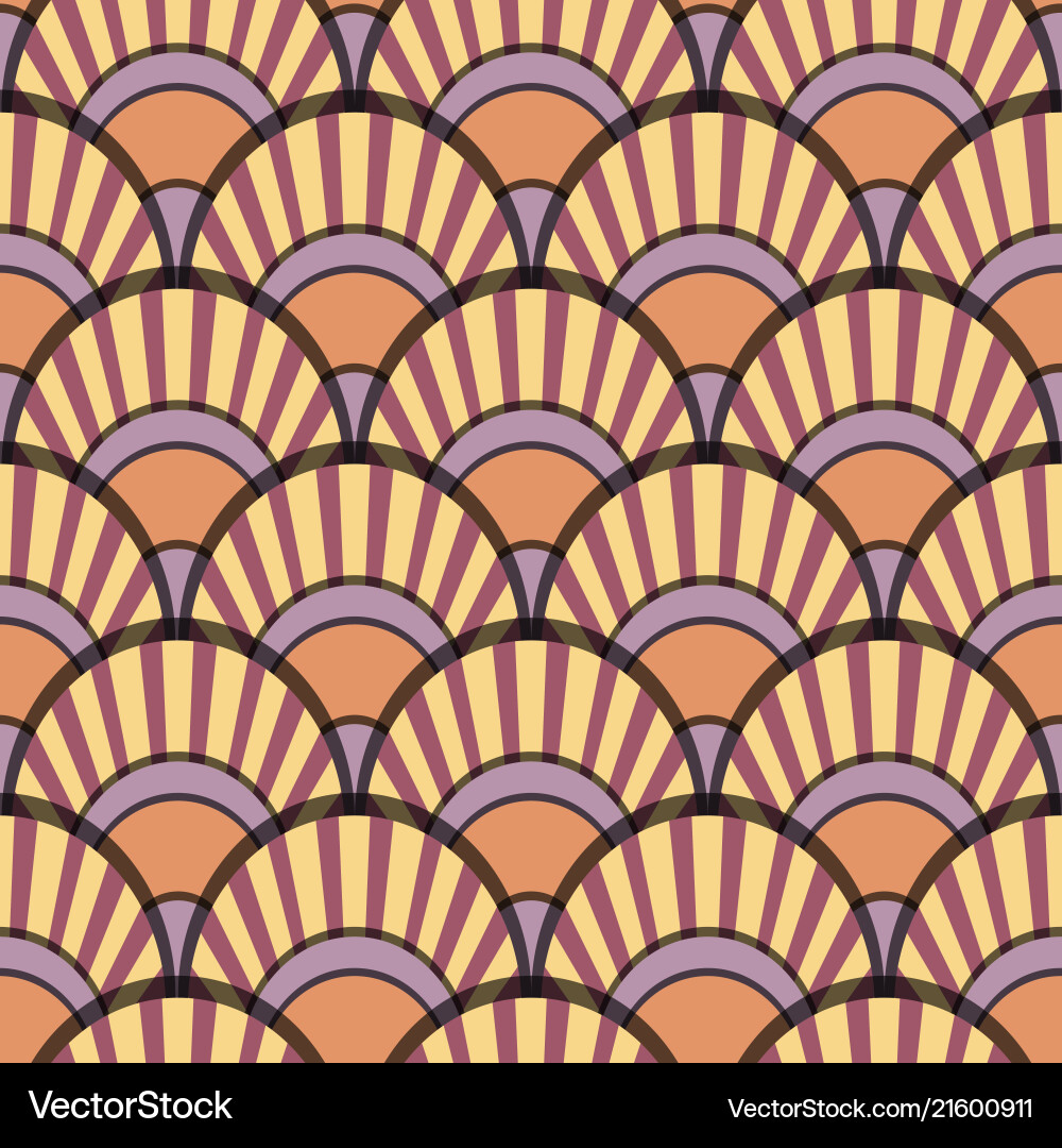 Peacock tails pink seamless patter Royalty Free Vector Image