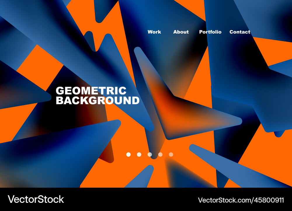 Shards shape composition abstract background web Vector Image