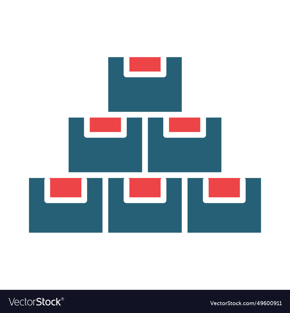 Stock glyph two color icons for personal Vector Image