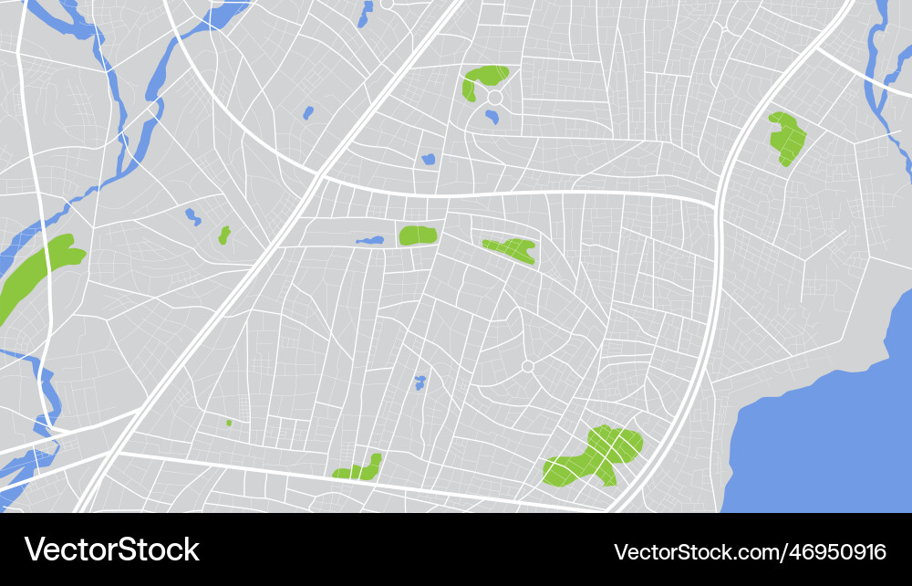2023 city map 002 Royalty Free Vector Image - VectorStock