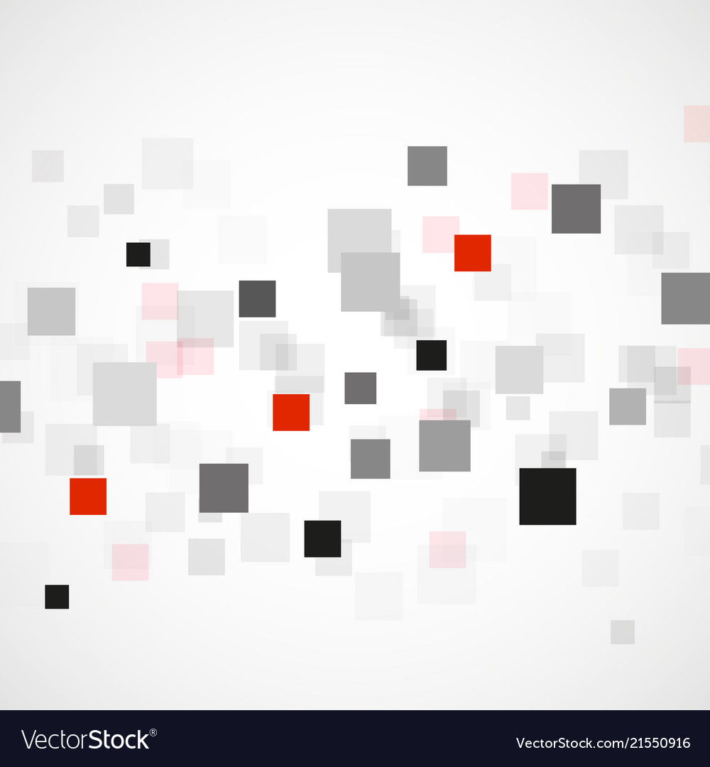 Abstract background with colorful squares Vector Image