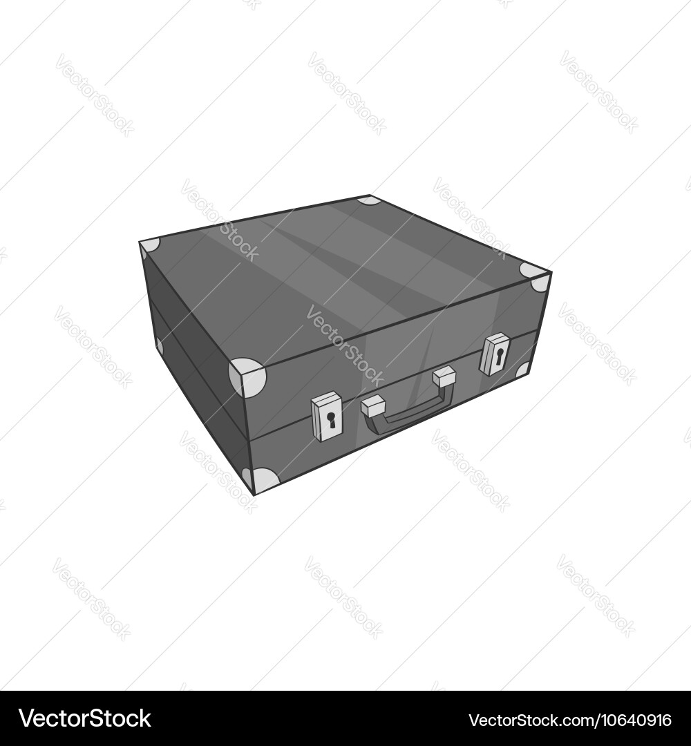 Diplomat icon black monochrome style Royalty Free Vector