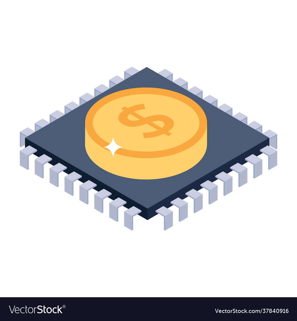 Payment processor Royalty Free Vector Image - VectorStock