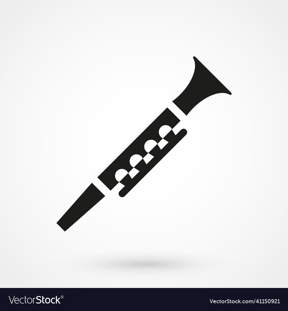 Clarinet icon Royalty Free Vector Image - VectorStock