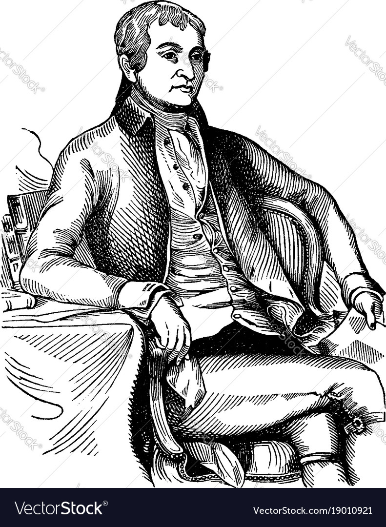 John jay vintage Royalty Free Vector Image - VectorStock