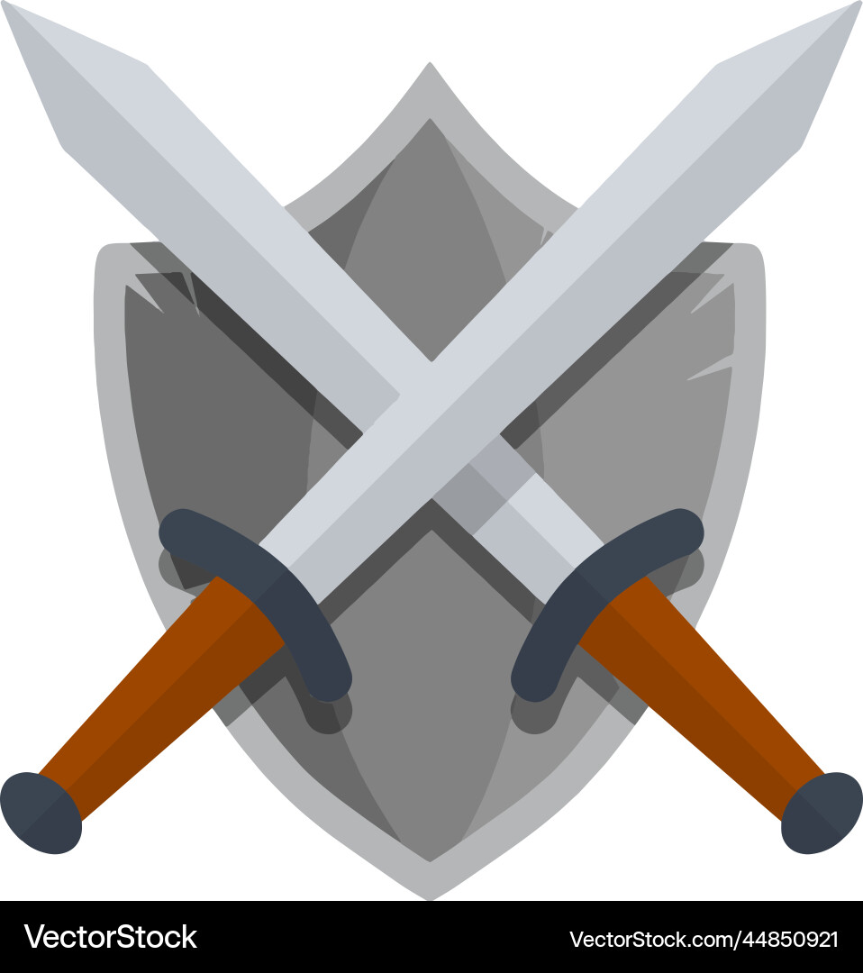Medieval heraldic coat of arms Royalty Free Vector Image