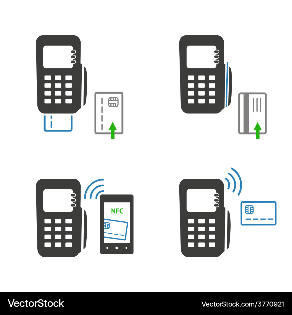 Payment methods Royalty Free Vector Image - VectorStock
