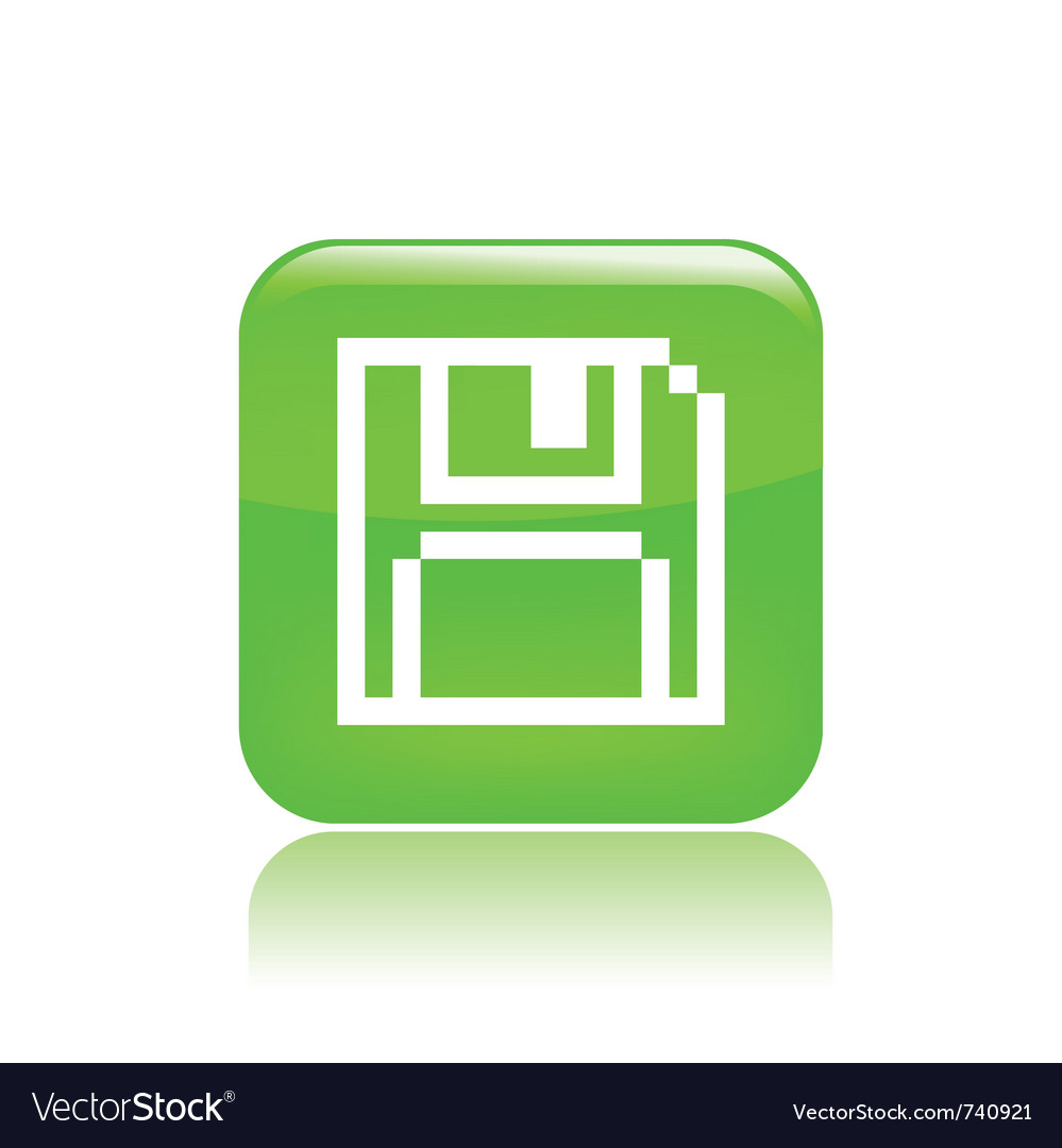 Pixel computer icon Royalty Free Vector Image - VectorStock