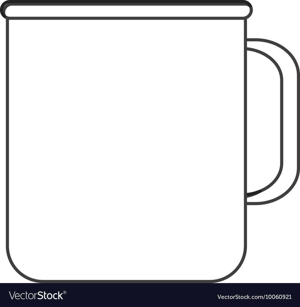 Single mug icon Royalty Free Vector Image - VectorStock