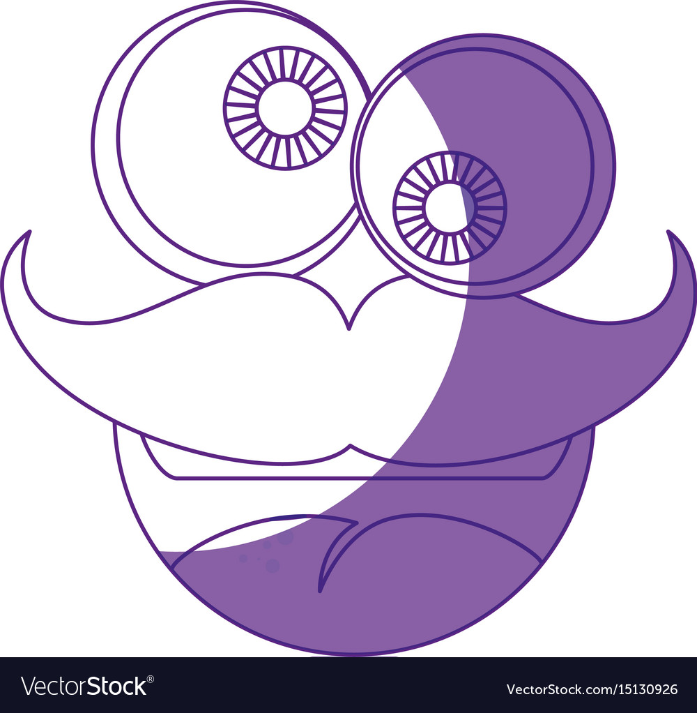 Comic face design Royalty Free Vector Image - VectorStock