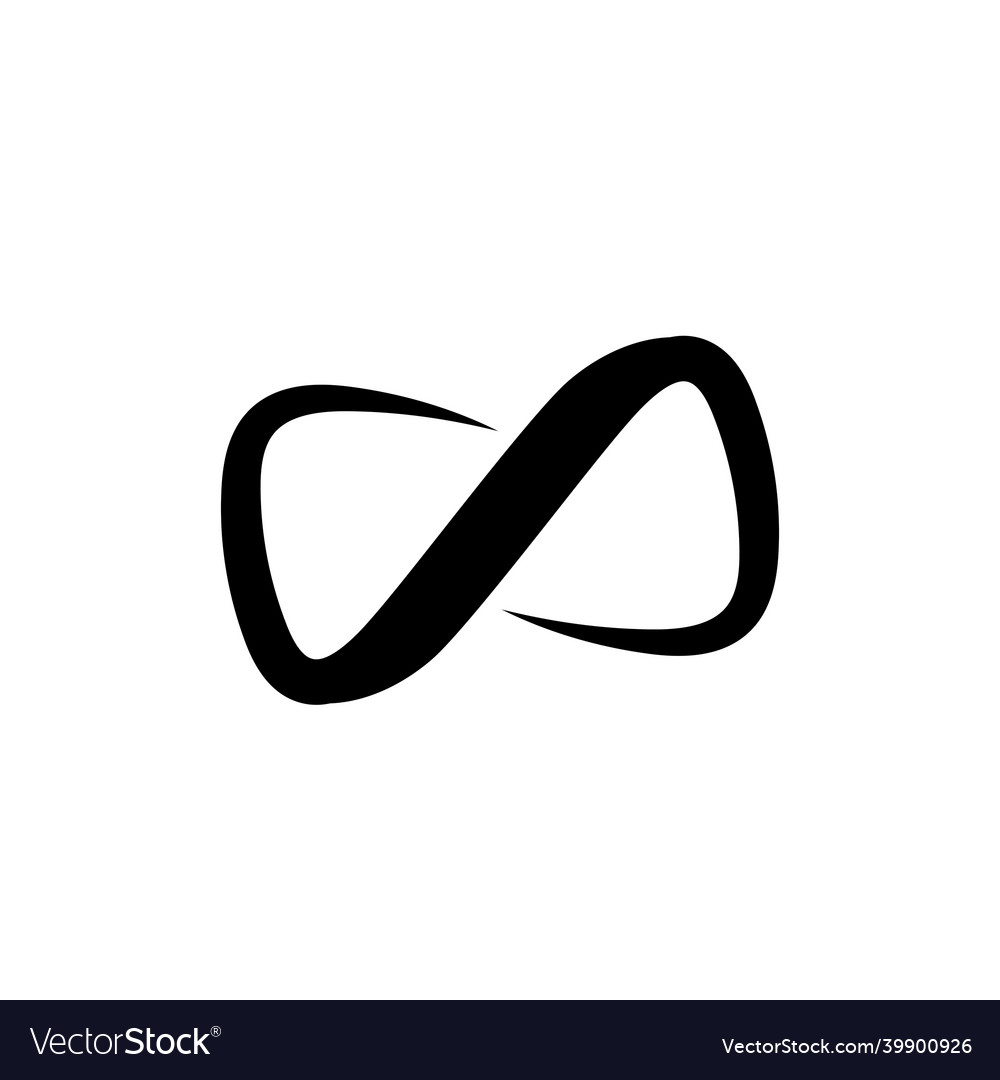 Infinity design Royalty Free Vector Image - VectorStock