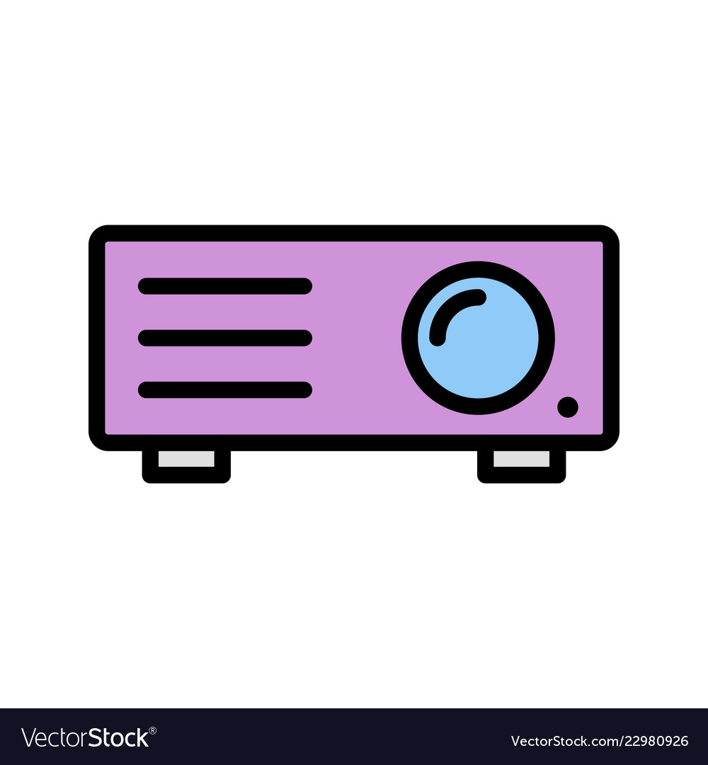 Projector icon Royalty Free Vector Image - VectorStock