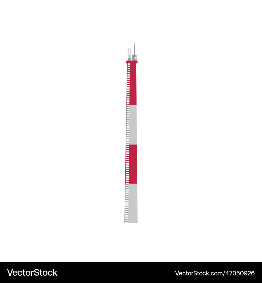 Radio and network signal station Royalty Free Vector Image