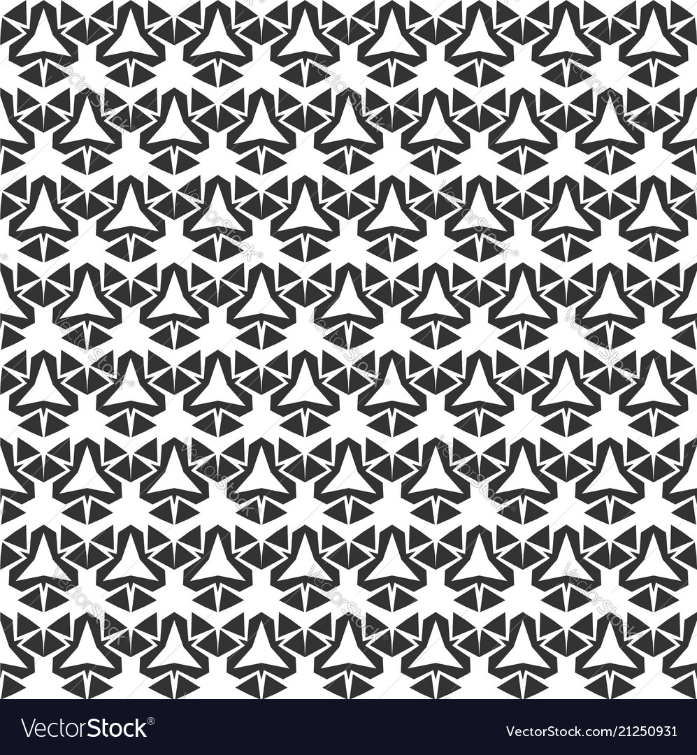 Abstract geometric seamless pattern repeating Vector Image