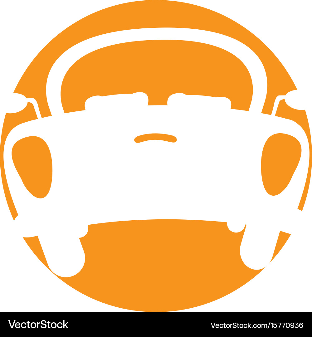 Rear of car icon Royalty Free Vector Image - VectorStock