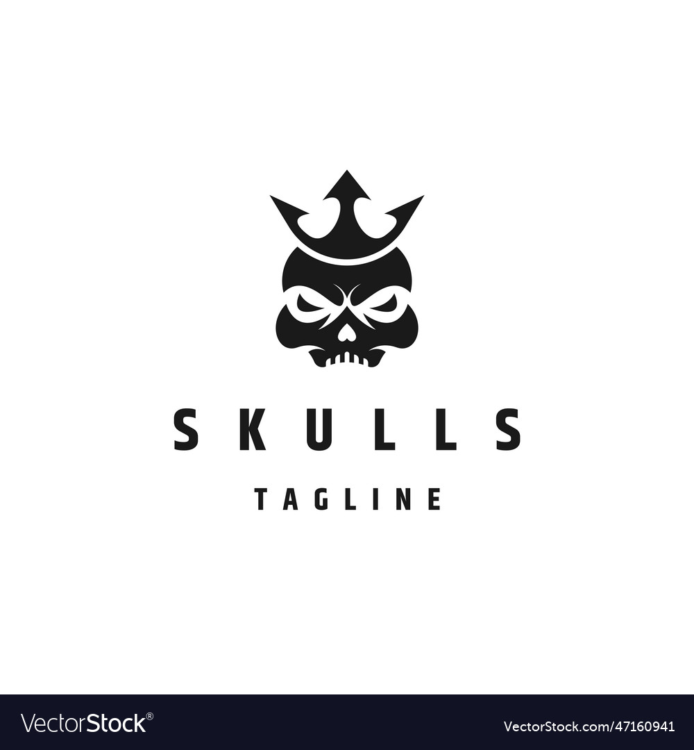 Skull logo Royalty Free Vector Image - VectorStock