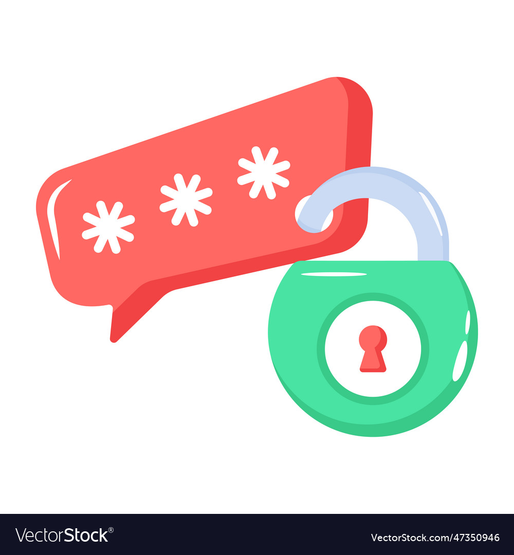 Message encryption Royalty Free Vector Image - VectorStock