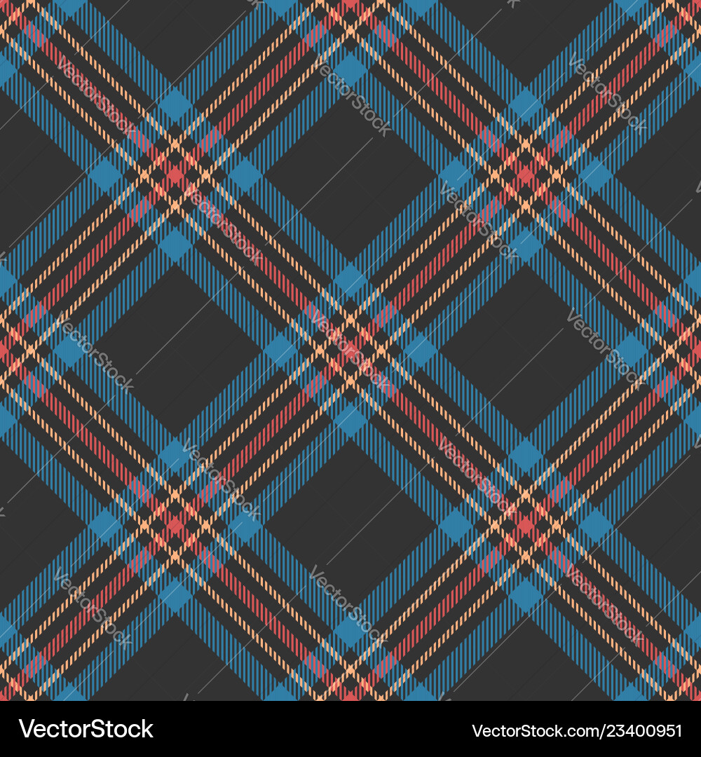 Classic tartan merry christmas seamless patterns Vector Image