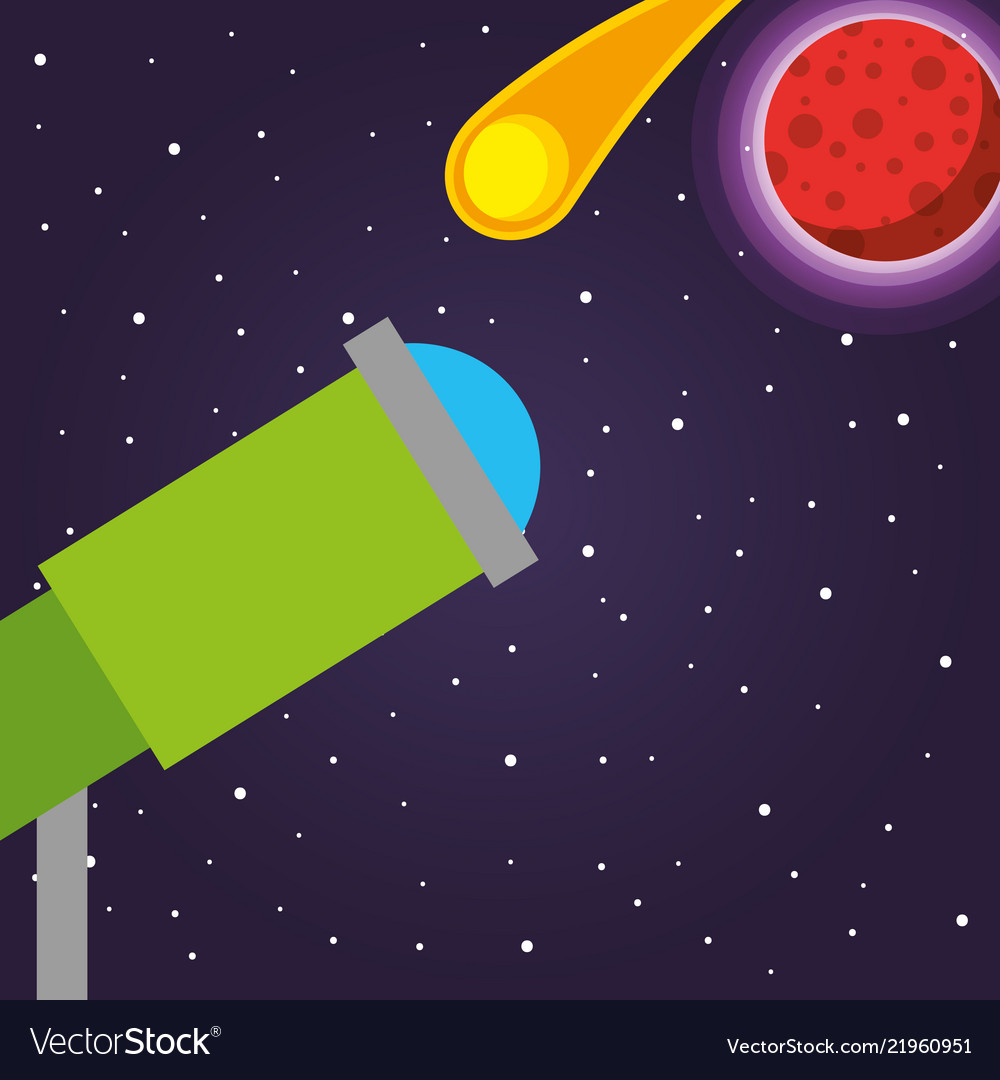Space solar system concept Royalty Free Vector Image