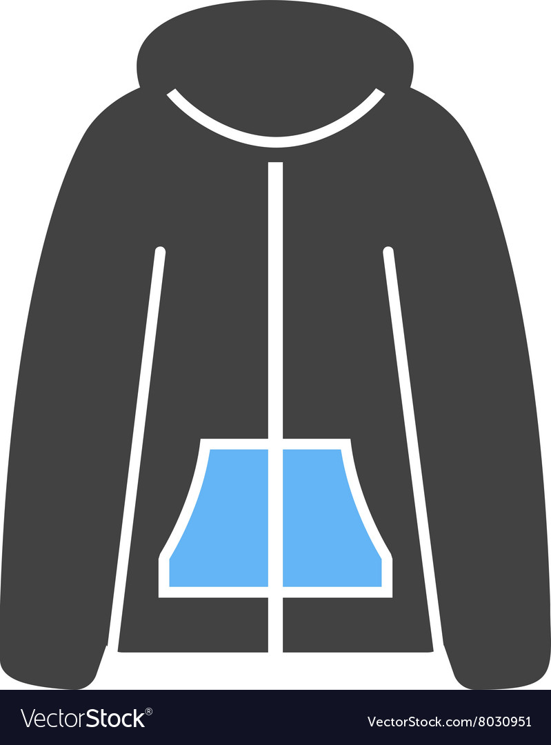 Warm jacket Royalty Free Vector Image - VectorStock