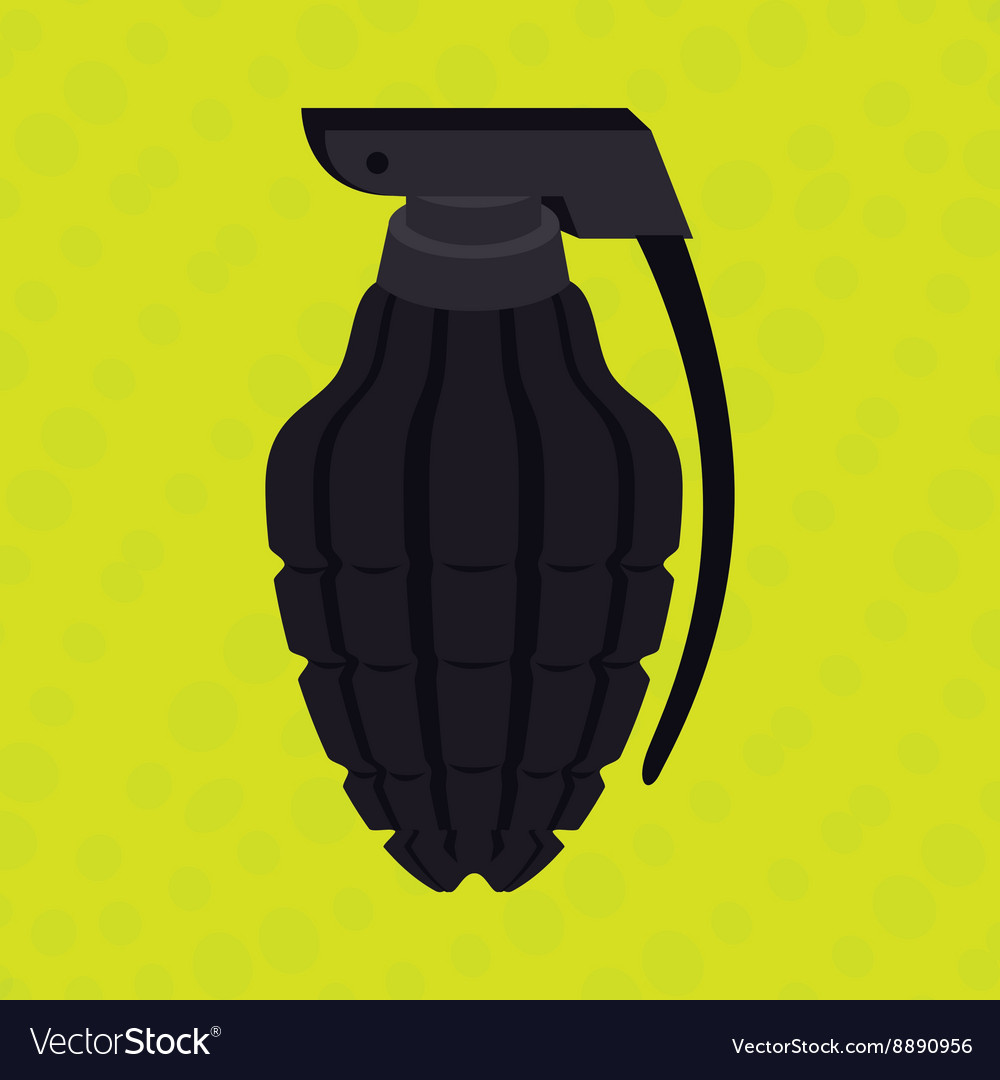 Explosive cartoon design Royalty Free Vector Image