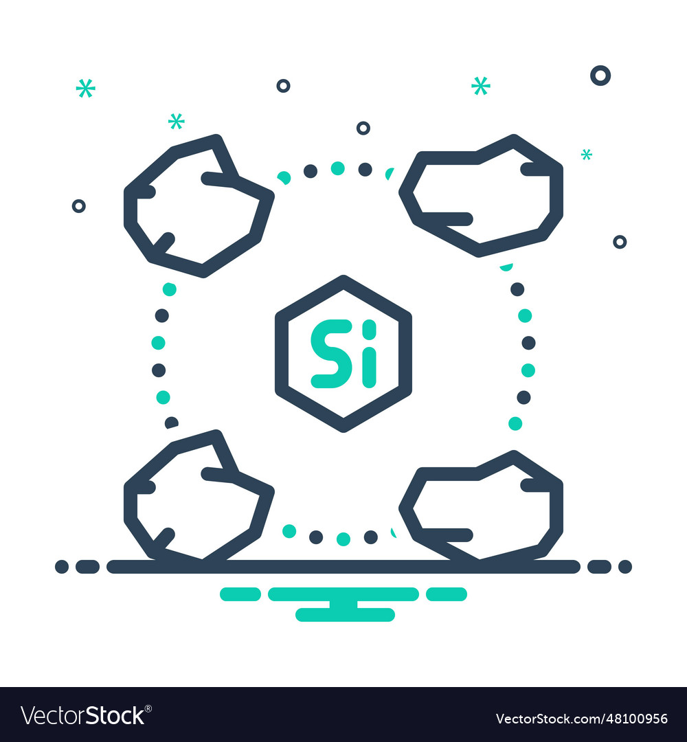 Silicon Royalty Free Vector Image - VectorStock