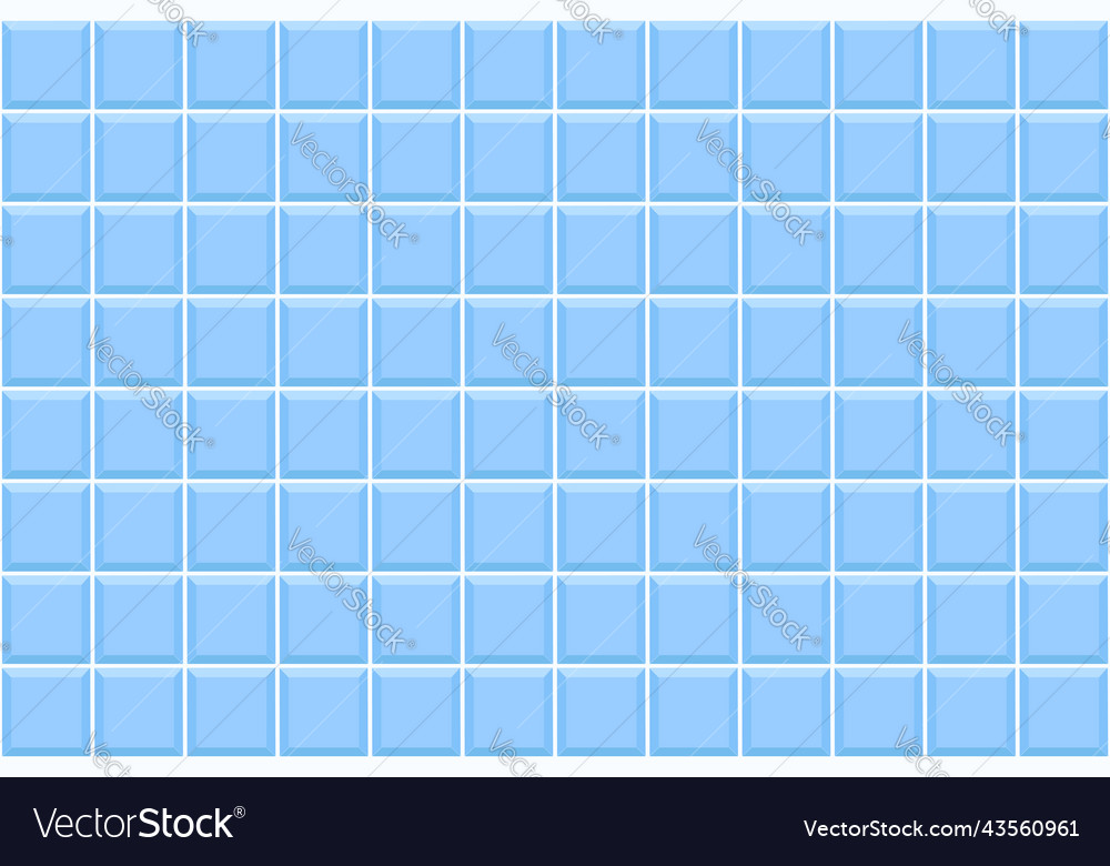Blue square tile seamless pattern swimming pool Vector Image