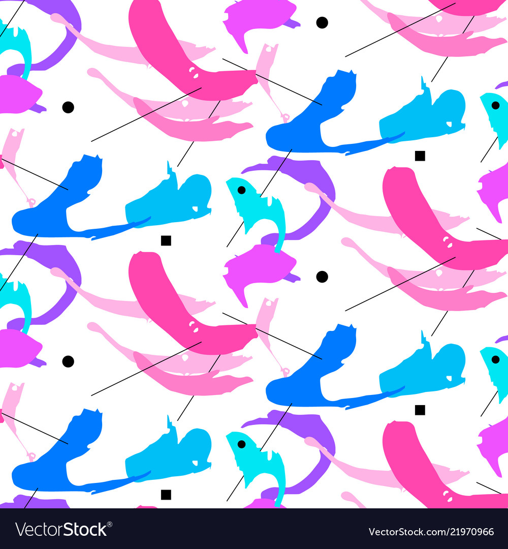 Boho seamless pattern Royalty Free Vector Image