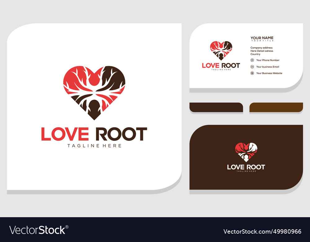 Tree root logo Royalty Free Vector Image - VectorStock