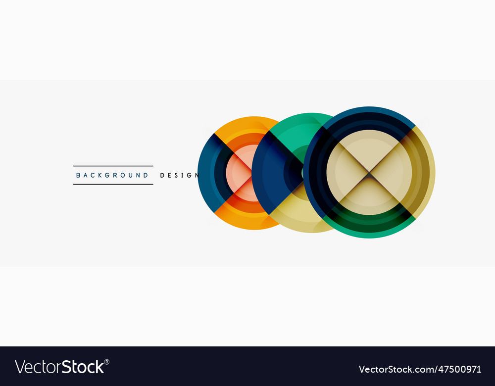 Circle pattern background abstract backgrounds Vector Image