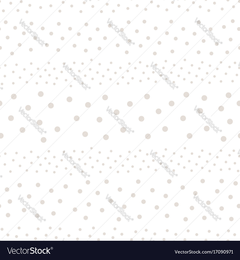 Polka dot seamless pattern with random circles Vector Image