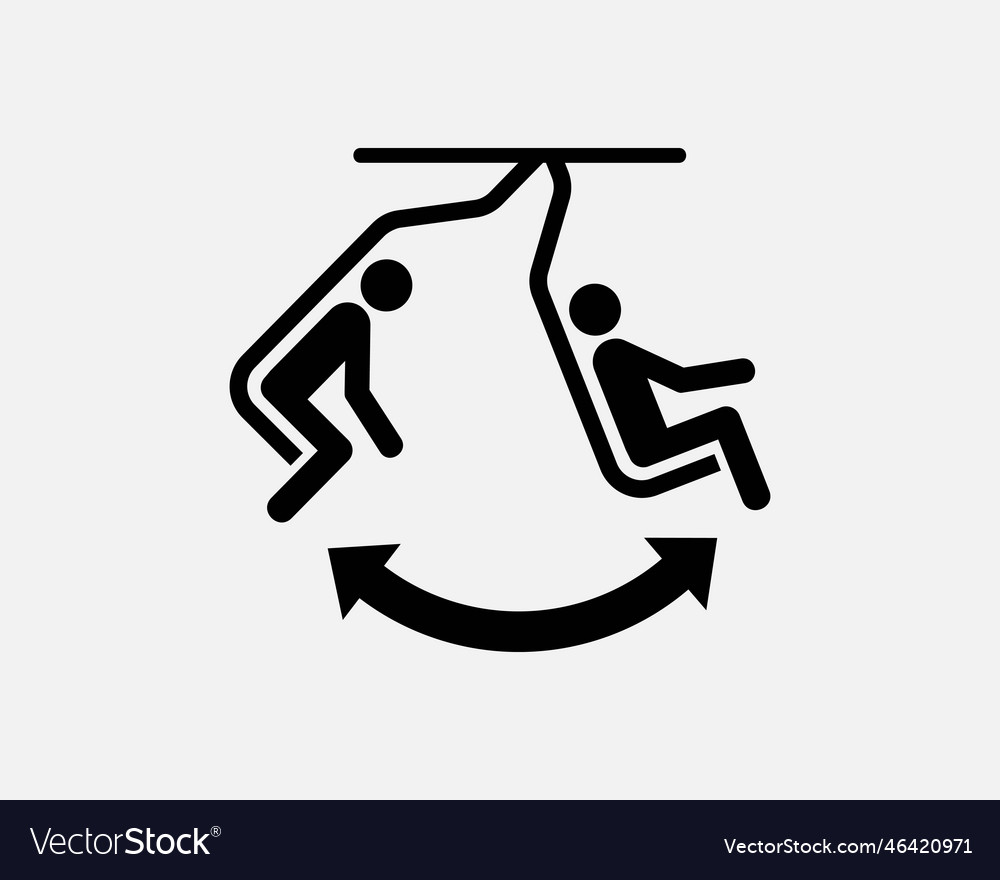 Swing icon Royalty Free Vector Image - VectorStock