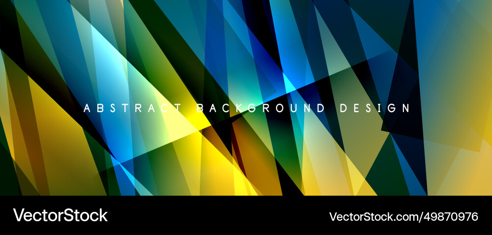 Breaking glass background kaleidoscope effect Vector Image
