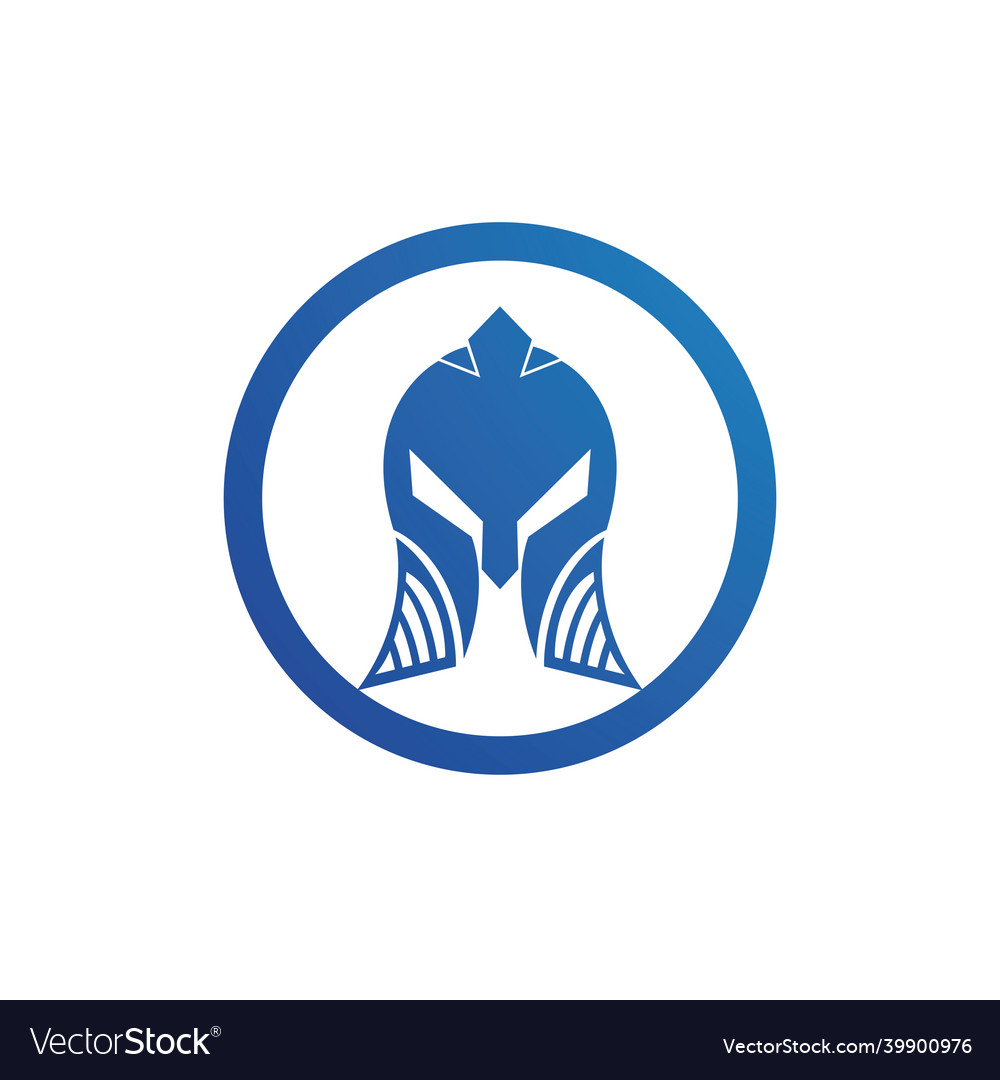 Mask gladiator template Royalty Free Vector Image