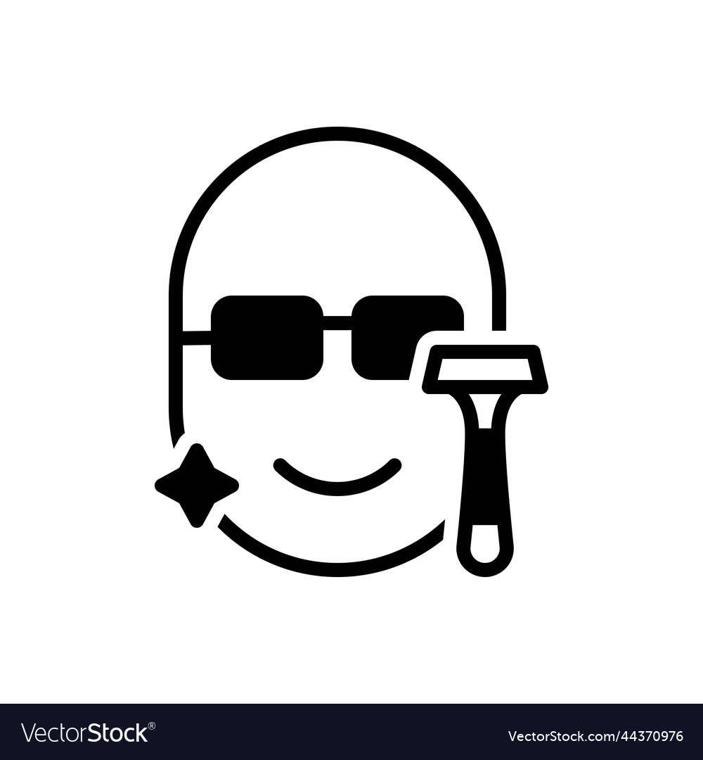 Shaved Royalty Free Vector Image - VectorStock