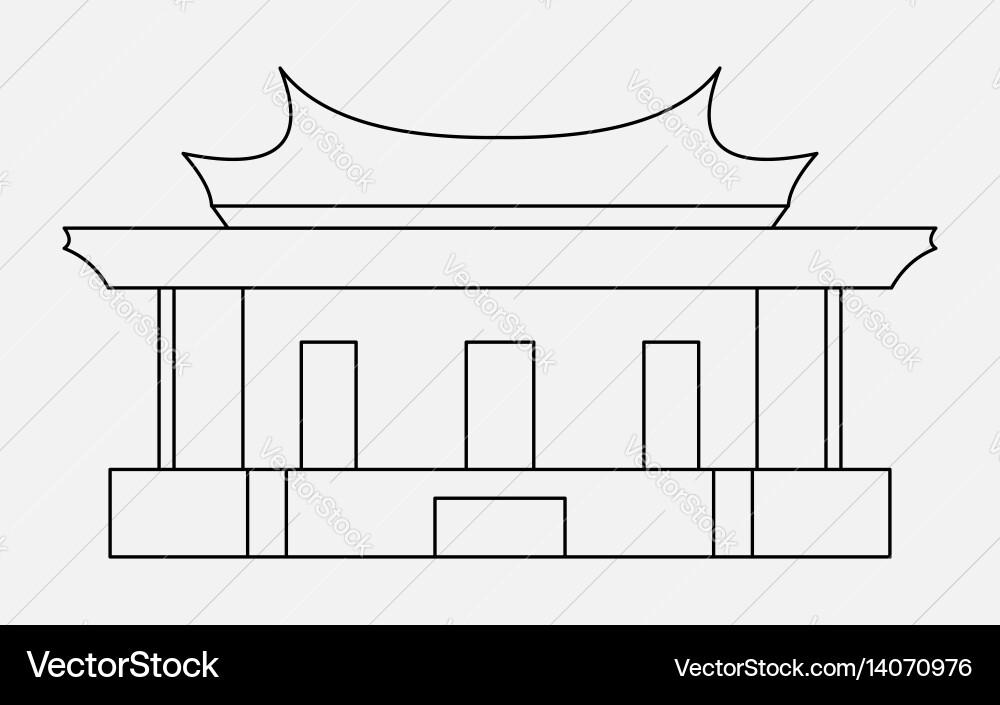 Sign of chinese Royalty Free Vector Image - VectorStock