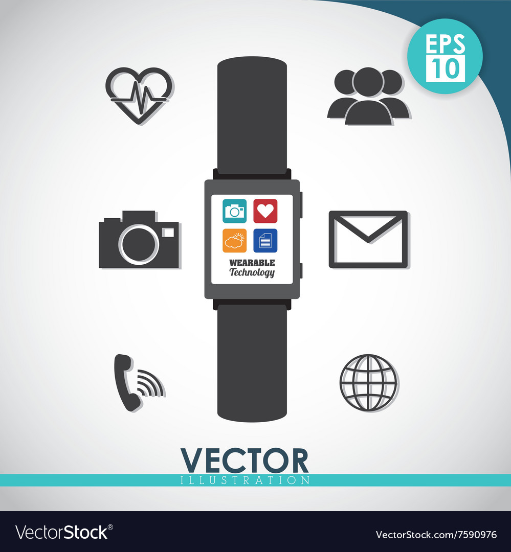 Technology icon design Royalty Free Vector Image