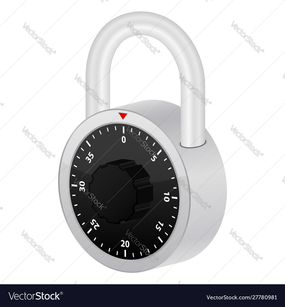 Padlock 4 Royalty Free Vector Image - VectorStock