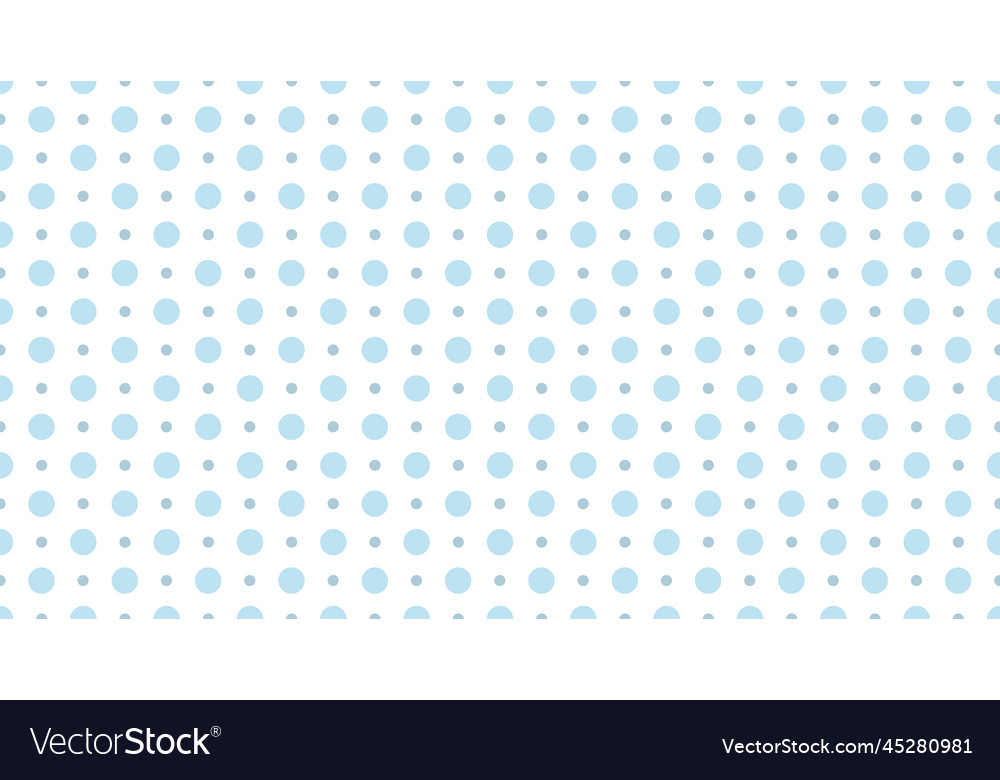 Seamless polka dot pattern repeating texture Vector Image