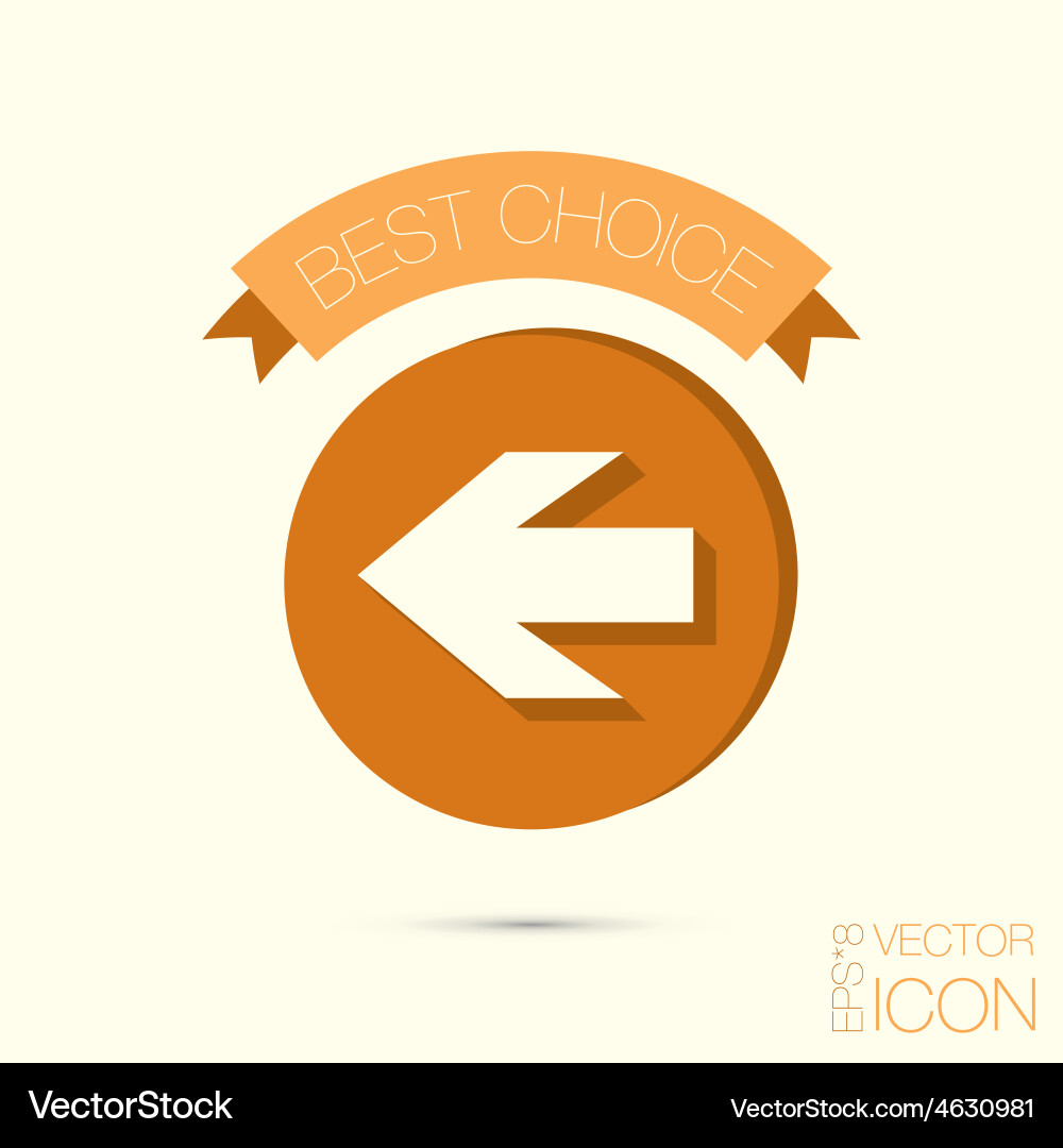 Web arrow Royalty Free Vector Image - VectorStock