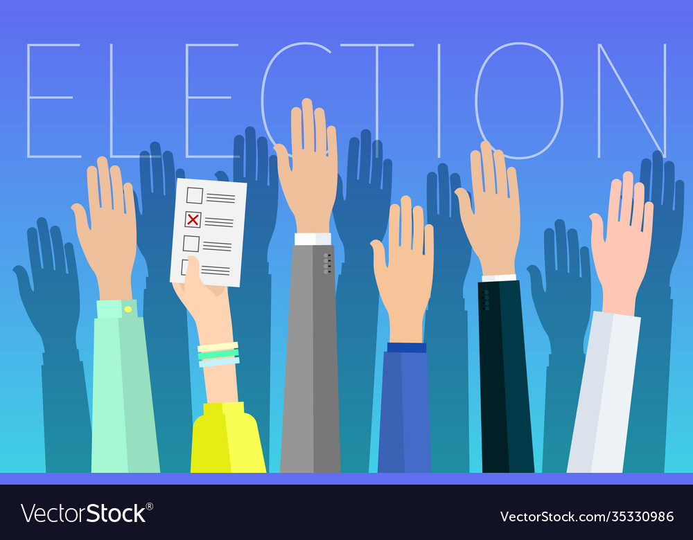Concept voting Royalty Free Vector Image - VectorStock