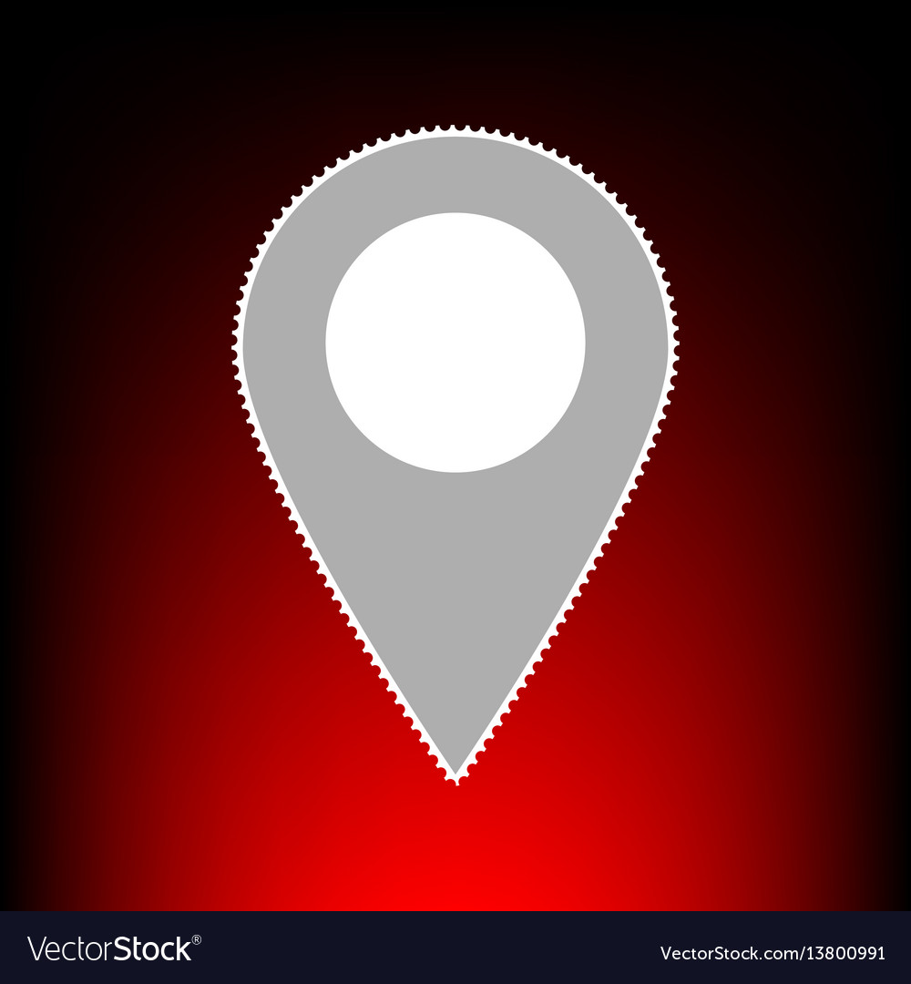 Mark pointer Royalty Free Vector Image - VectorStock