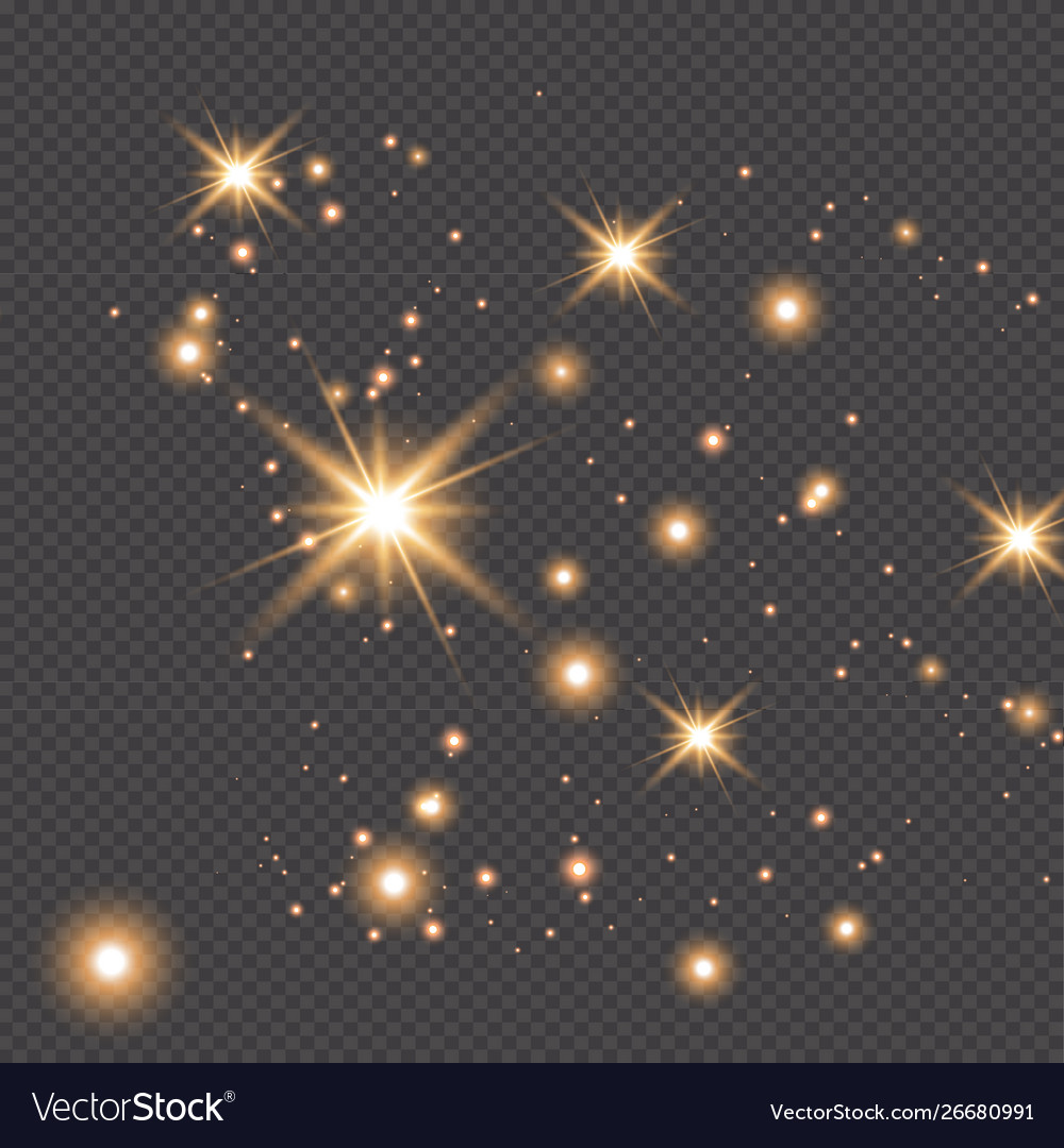 Star exploded sparkles Royalty Free Vector Image