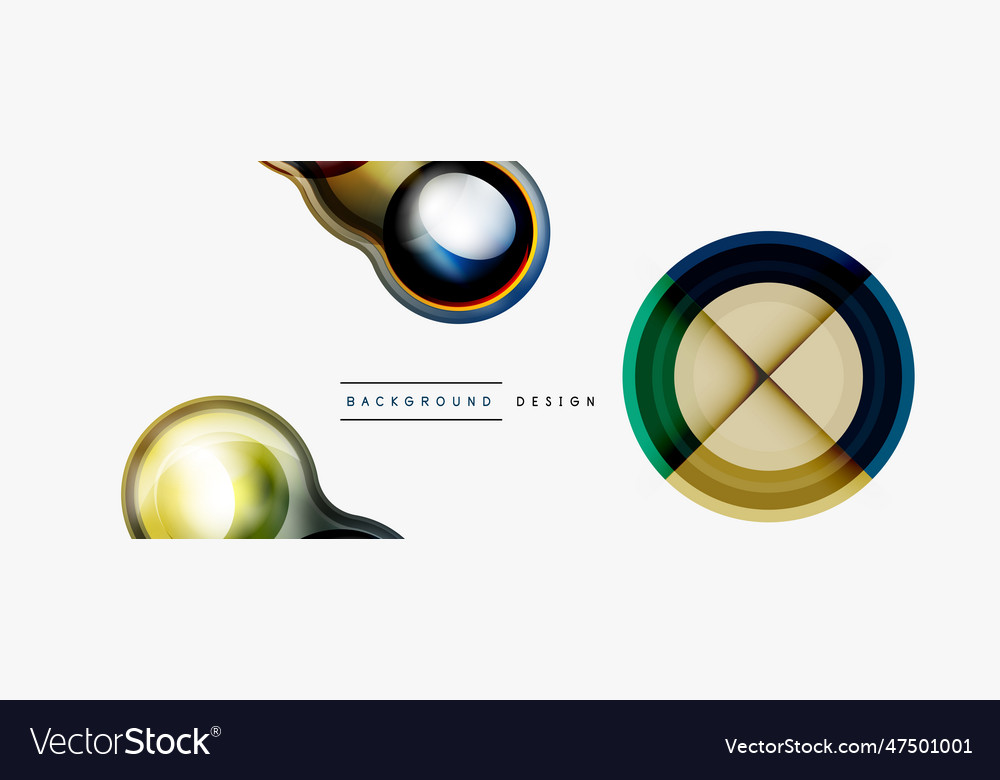Circle pattern background abstract backgrounds Vector Image