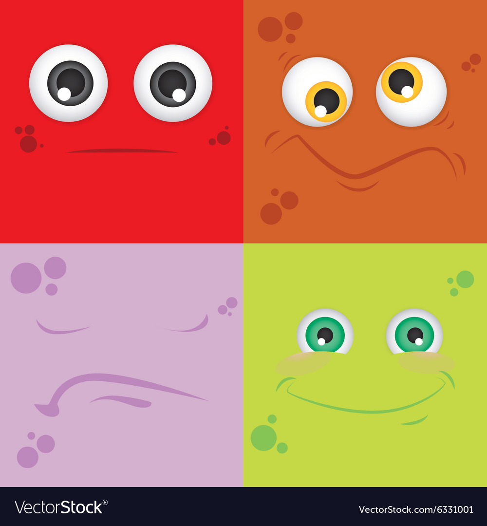 Facial expression Royalty Free Vector Image - VectorStock