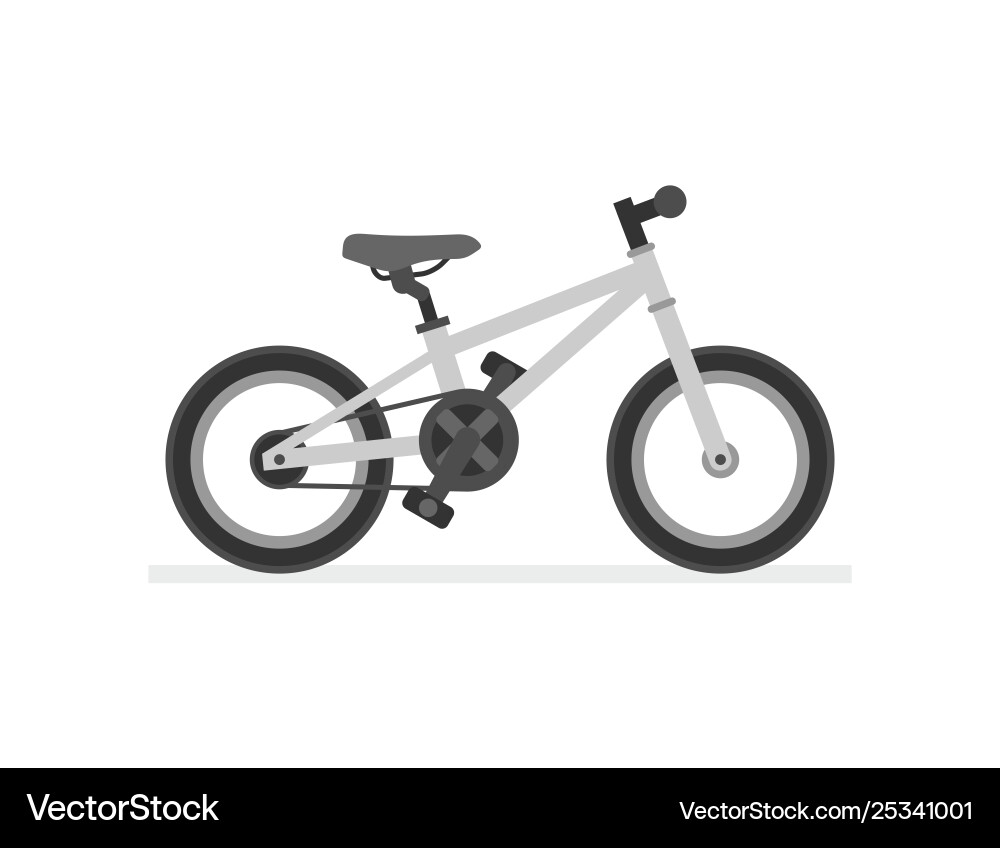 Kids bike Royalty Free Vector Image - VectorStock