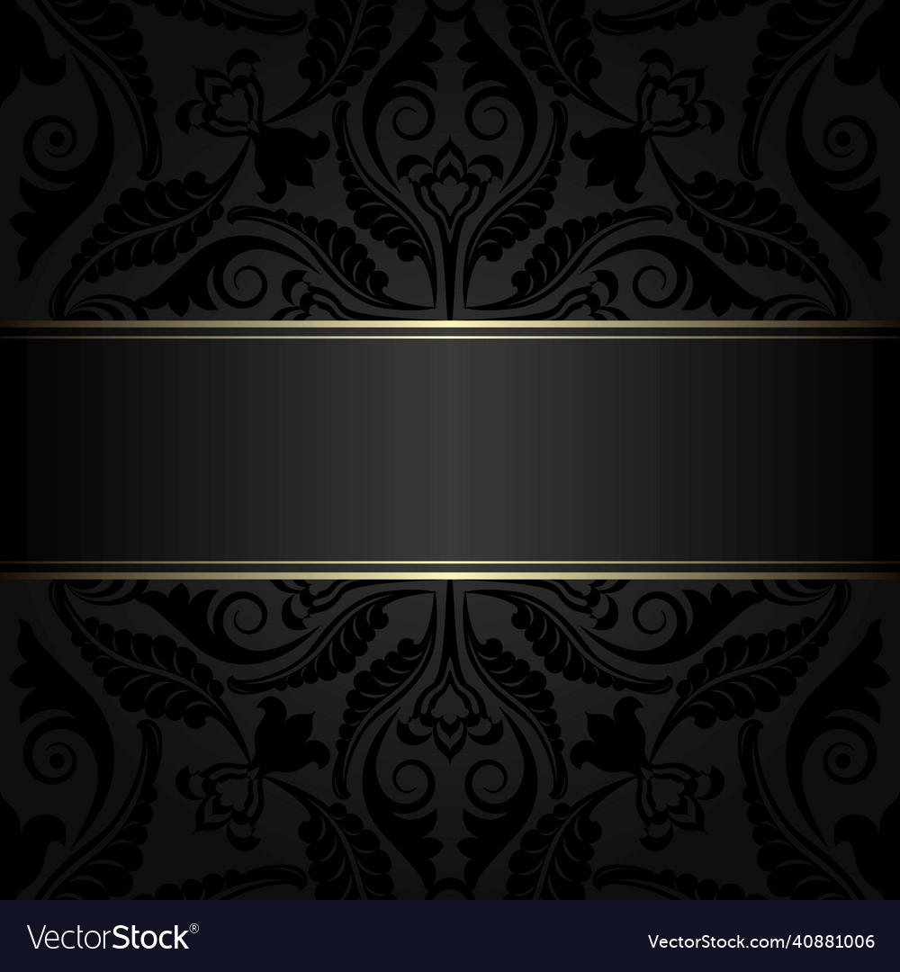 Black background Royalty Free Vector Image - VectorStock