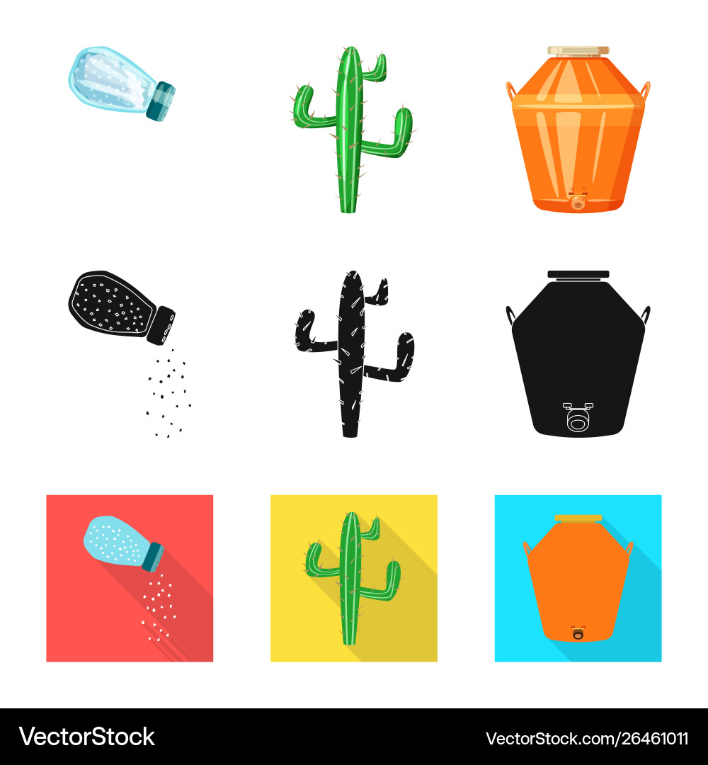 Design cafe and latin sign set Royalty Free Vector Image